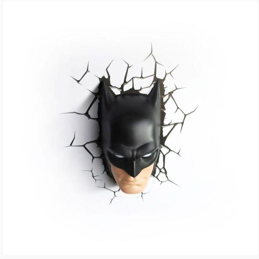 Luminária 3D Light FX DC Comics Rosto Batman
