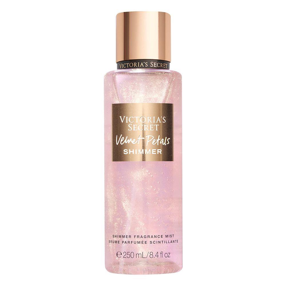 Body Splash Victoria`s Secrets Velvet Petals Shimmer C/ Brilho 250ml ...