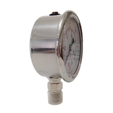 Manômetro De 0 - 300 PSI Conexão Inferior cm diâmetro de 42 mm para ...