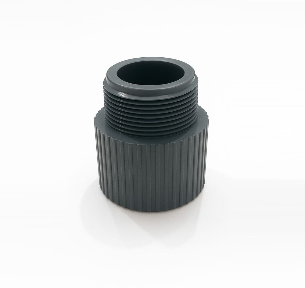 Conector/Adaptador Macho Rosca 2" Solda 2" para sistemas hidráulicos ...