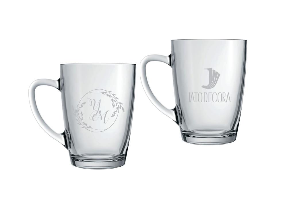 Caneca Xícara de café modelo Tarcila 300 ml personalizada Jateada : Canecas Personalizadas ...