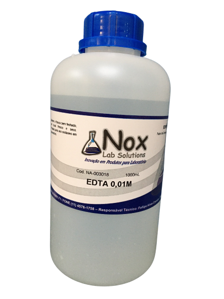 EDTA 0,01M 1000ML : Soluções : Nox Solutions
