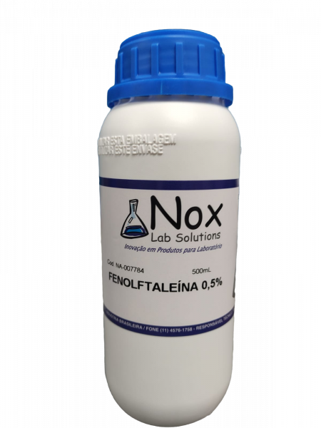 FENOLFTALEINA 0,5% SOLUCAO ALCOOLICA 500ML : Soluções : Nox Solutions
