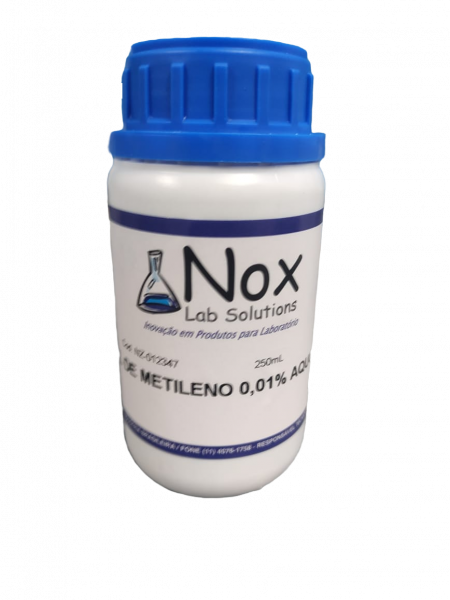 SOL. AZUL DE METILENO 0,01% 250ML : Soluções : Nox Solutions