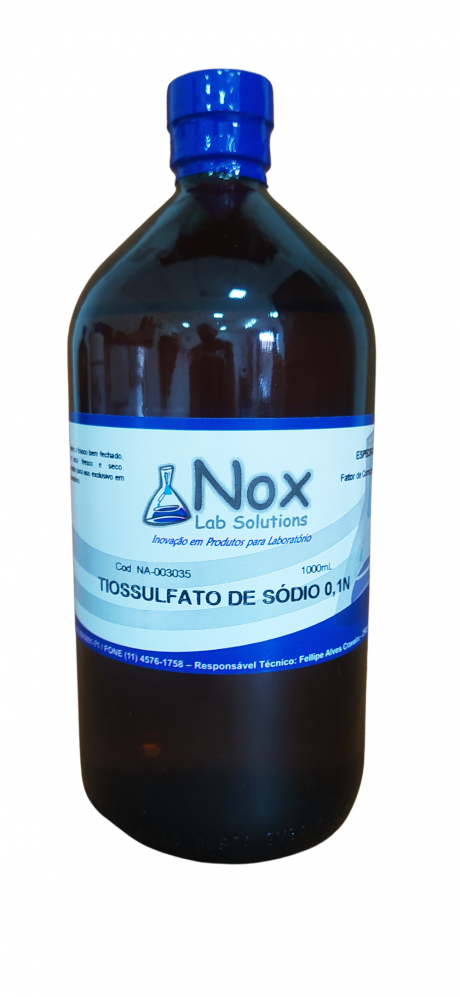 Tiossulfato de Sódio 0,1N 1000mL | Nox Solutions