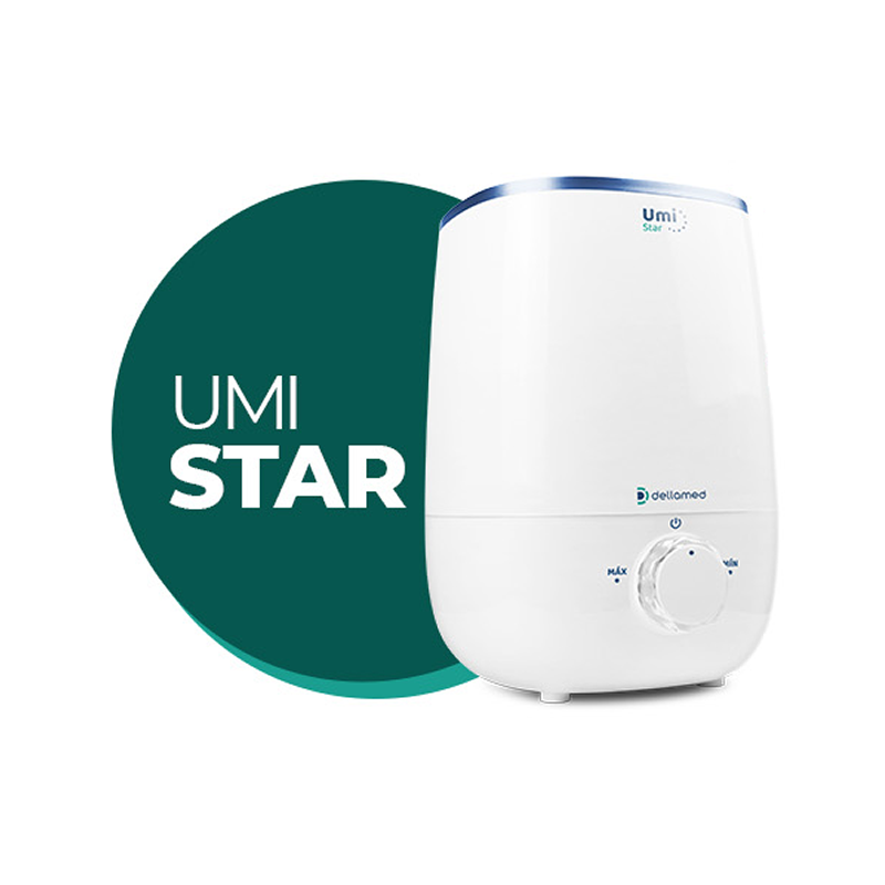 Umidificador De Ar 3,4Lts Bivolt Automatico Umi Star - Dellamed