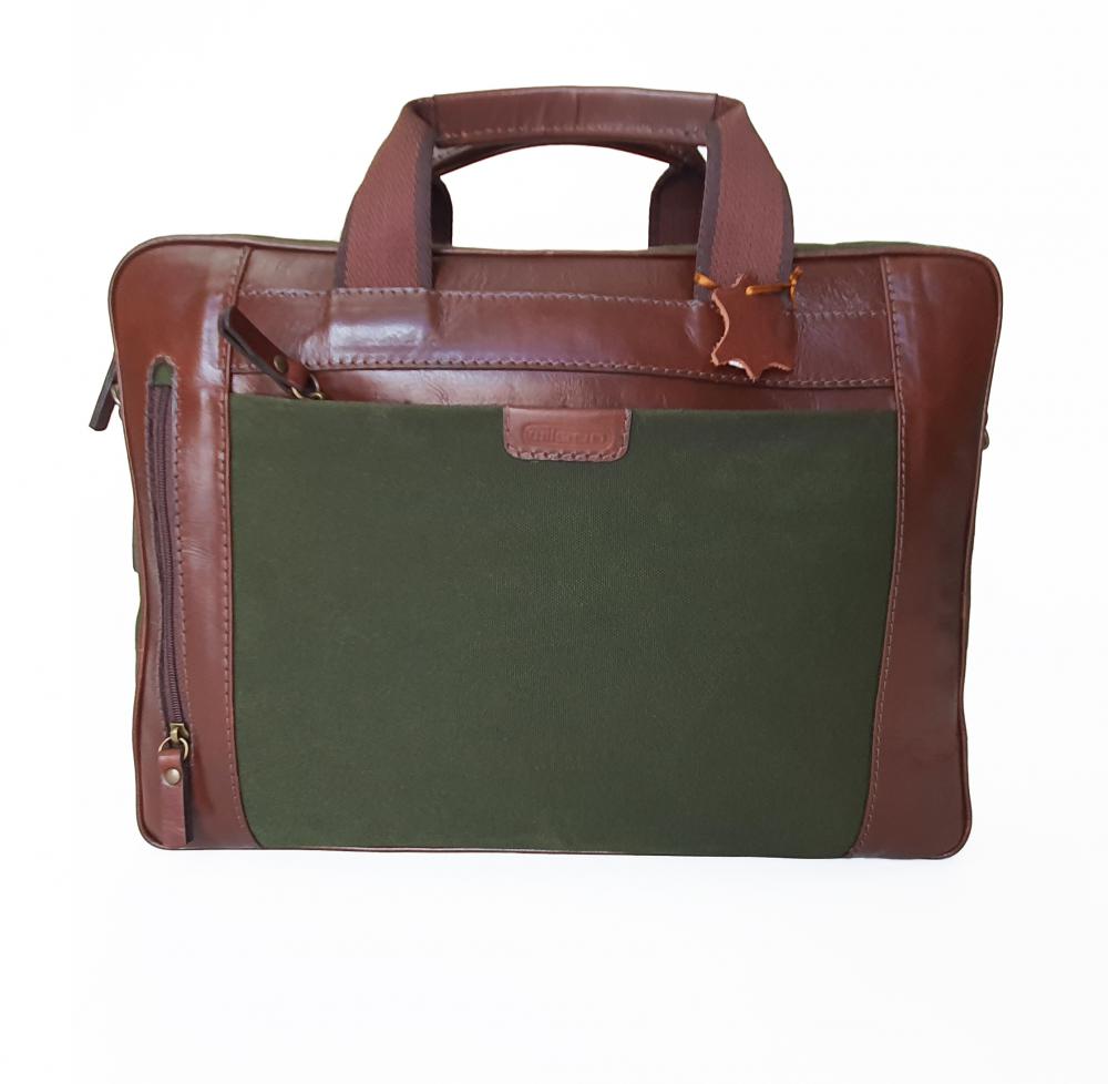 PASTA EM LONA PARA LAPTOP - REFERENCIA 1018 : PASTAS : wilsoncouros