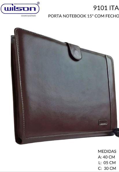 Porta notebook em couro legítimo