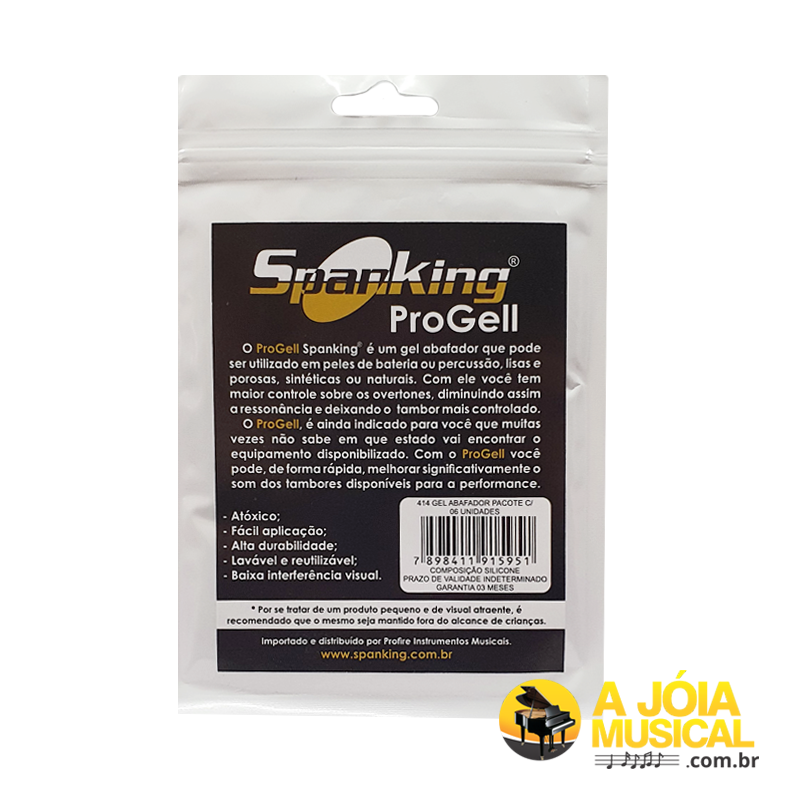 Abafador Spanking ProGell (6 Unidades)