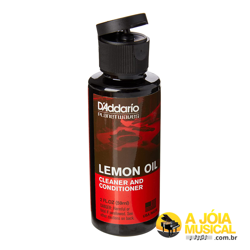 Limpador DAddario Lemon Oil para Escala de Instrumentos