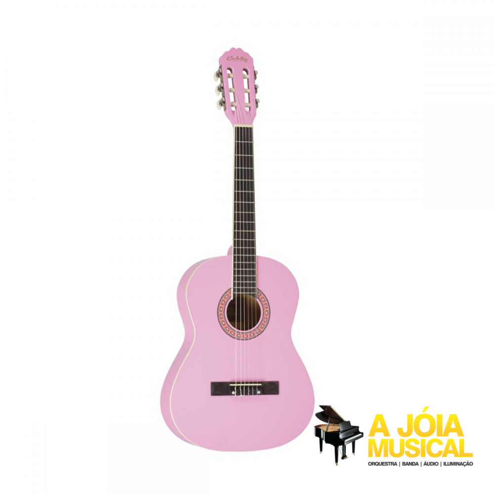 Violão Class Infantil CL36 3/4 Pink Rosa