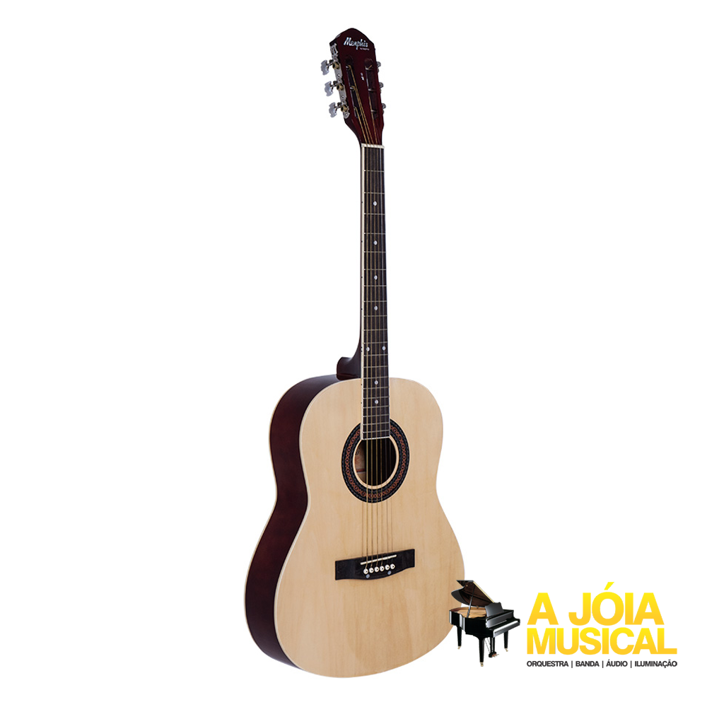 Violão Memphis AC-40 Aço Acústico