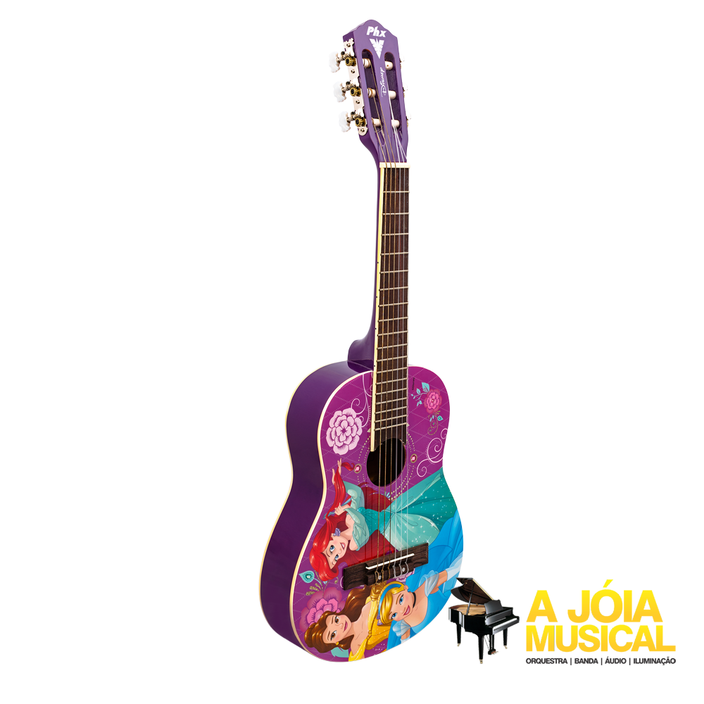 Violão Infantil Princesas Disney Phoenix VIP-4