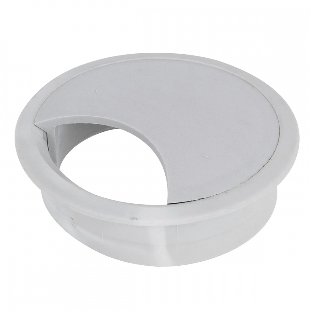 Passa Fio Organizador 46mm Cinza Claro