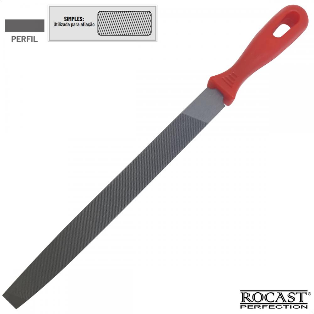Lima Para Enxada de 8 Pol. 367,0016 - Rocast