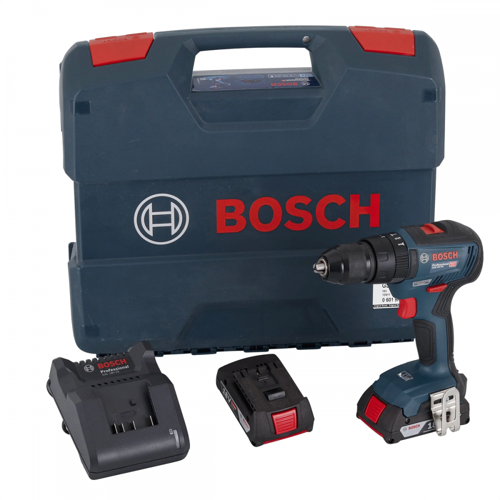 Parafusadeira e Furadeira de Impacto a Bateria 18V Brushless GSB 18V-50 - Bosch