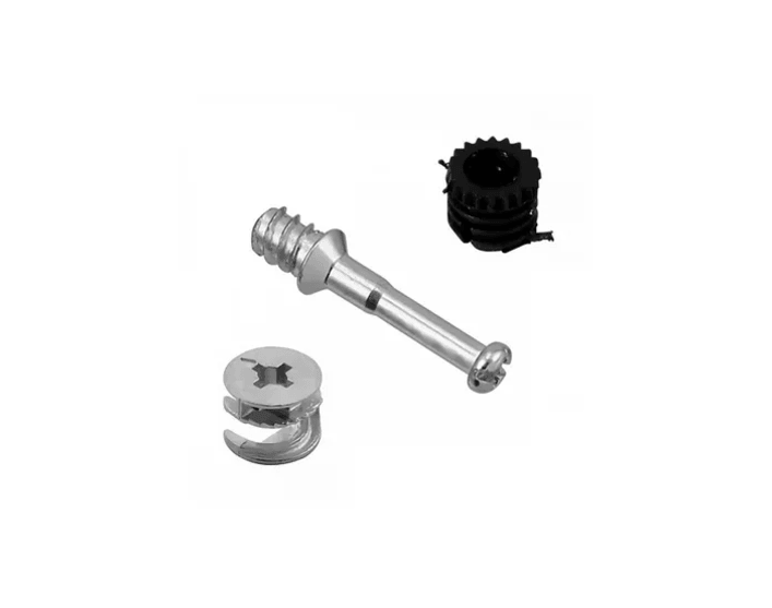 Kit Minifix Girofix Completo Com Bucha E Castanha - 10 Peças