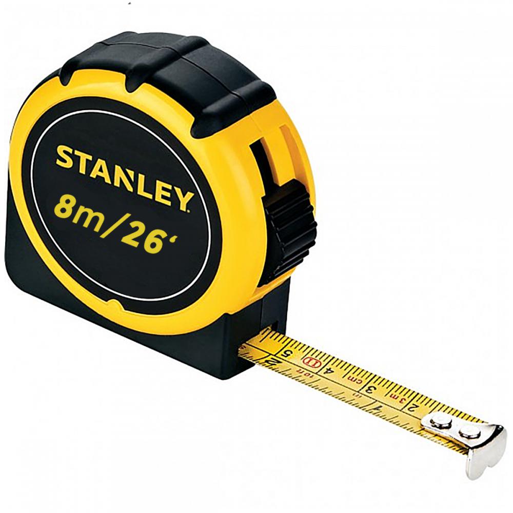 Trena Global Emborrachada 8M 30.626 Stanley : Ferramentas - Medição - Trena