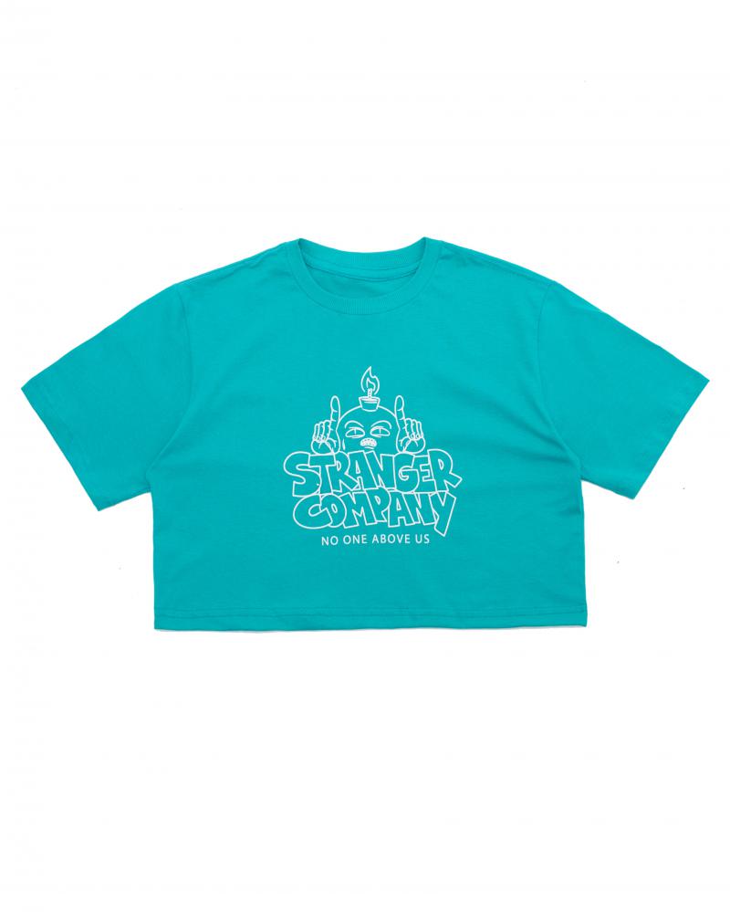 Cropped Stranger Bomb (Azul) : CAMISETAS - CROPPED - FEMININO : Stranger