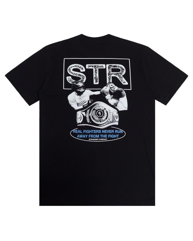 Camiseta Stranger Real Fighters (Preta) : CAMISETAS : Stranger