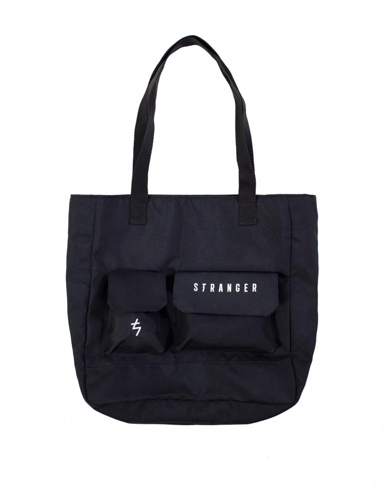 Shoulder Tote Bag Stranger Basic - (Preta) : ACESSÓRIOS : Stranger