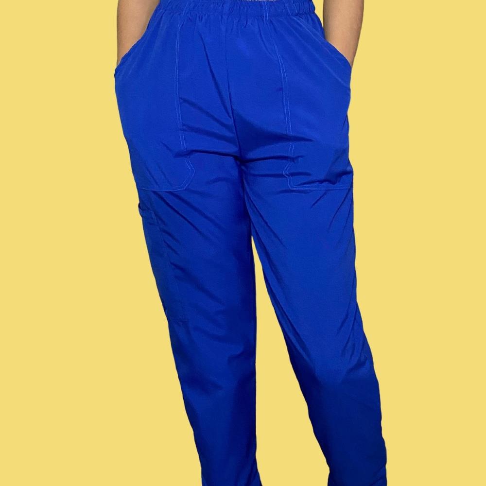 Calça Algodão - Azul Royal : Calças : Dona Girafa