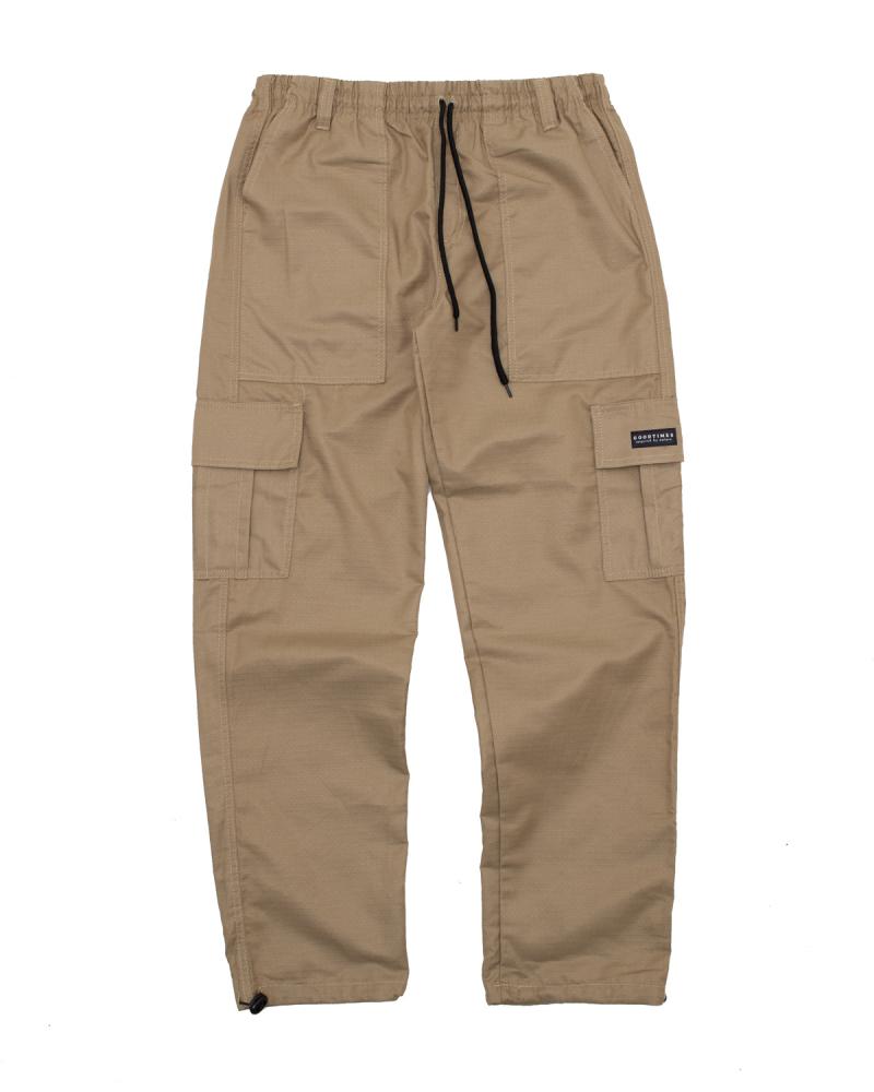 Calça Rip Stop Cargo Premium Good Times Bege : OUTLET : good times