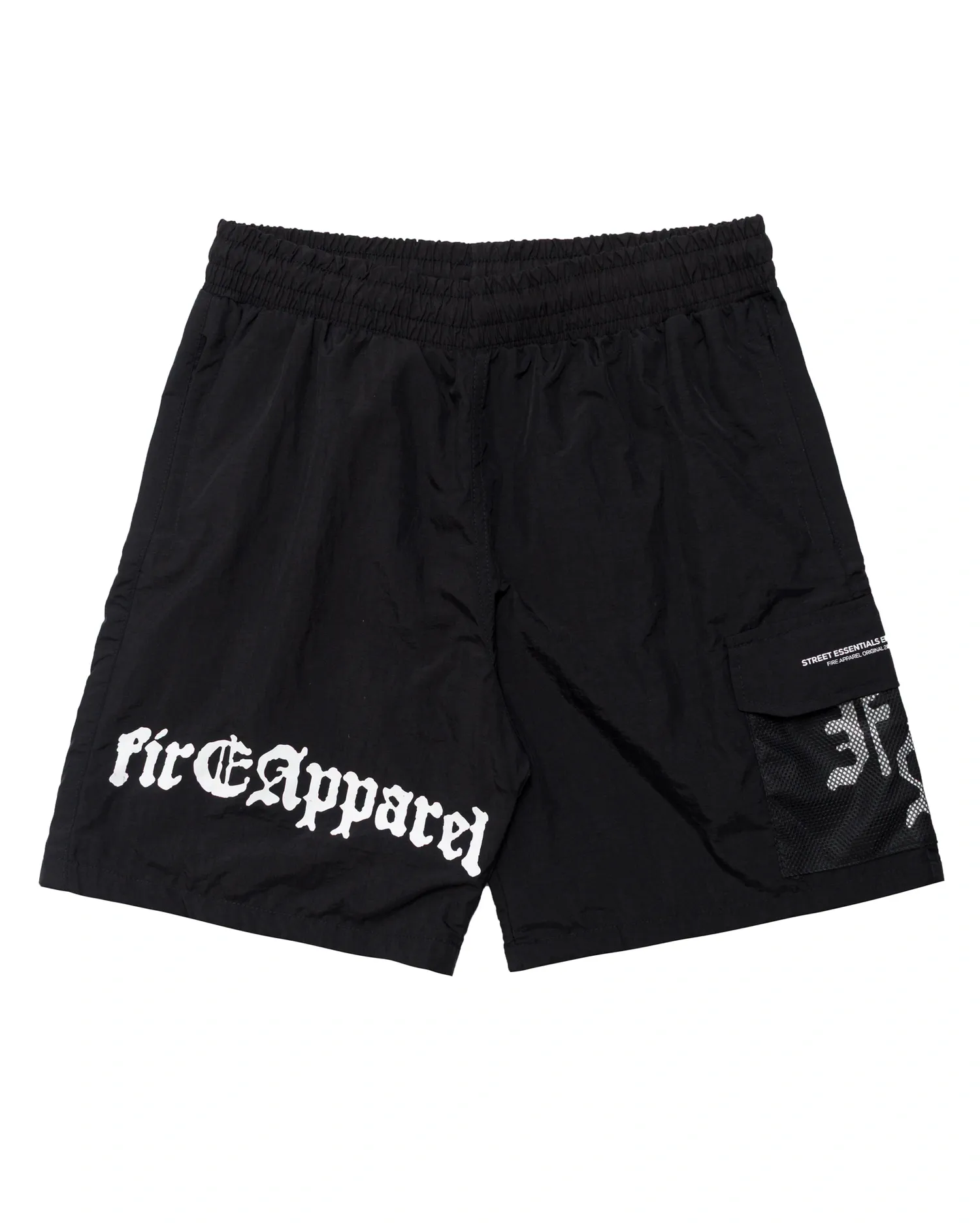 Bermuda Fire Taslan Sickle Letter (Preto) : BERMUDAS FIRE APPAREL