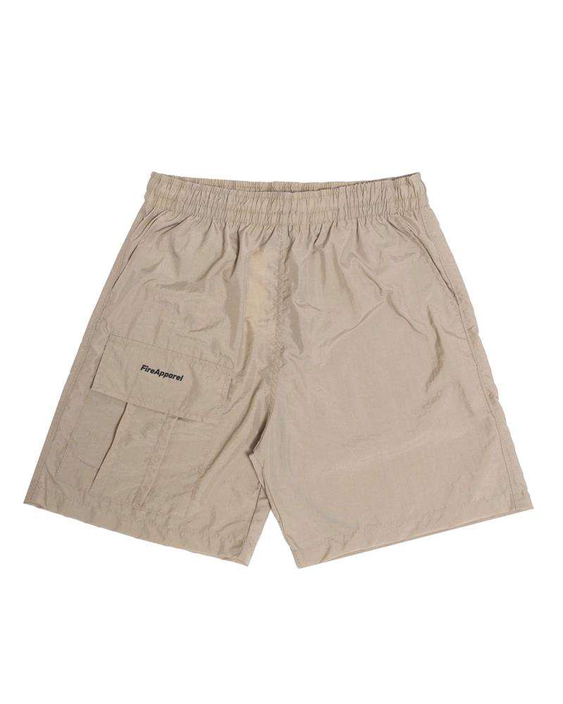 Shorts Fire Tactel Taslan Little Tag Bolso Front (Bege) : BERMUDAS FIRE ...