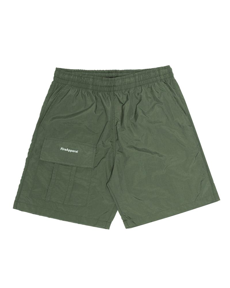 Shorts Fire Tactel Taslan Little Tag Bolso Front (Verde) : BERMUDAS ...
