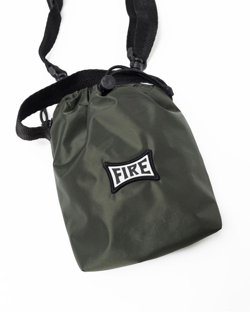 Shoulder Bag Fire Square Logo (Verde) : ACESSÓRIOS : fireapparelbr