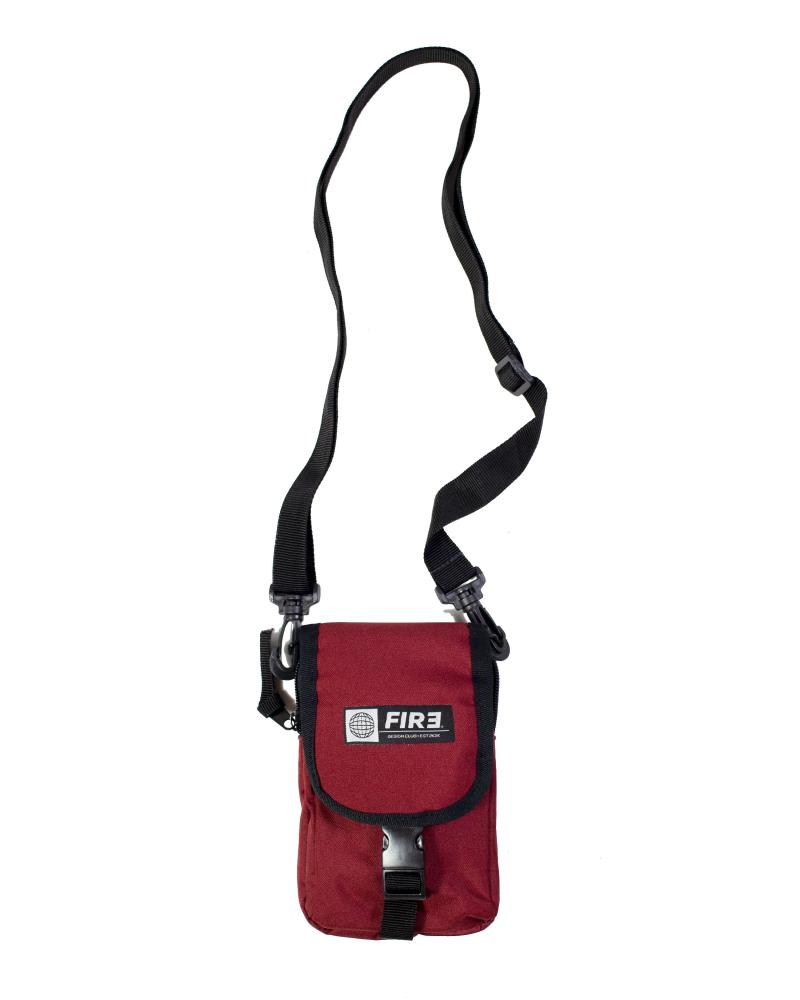 Shoulder Bag FIRE Design Club (Vinho) : ACESSÓRIOS : fireapparelbr