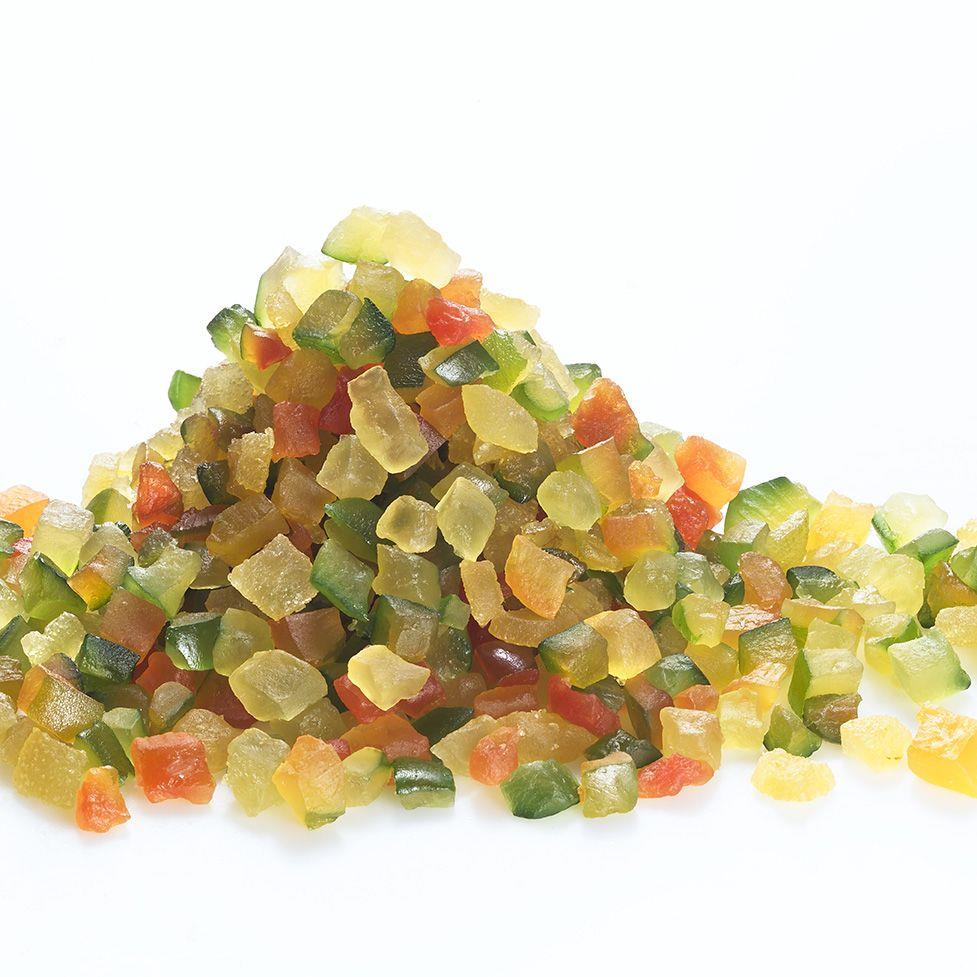 Frutas Cristalizadas - 3 Kg - Pacote