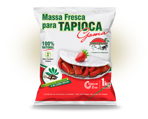 Tapioca Massa Pronta Pantanal 10x1 - Fardo