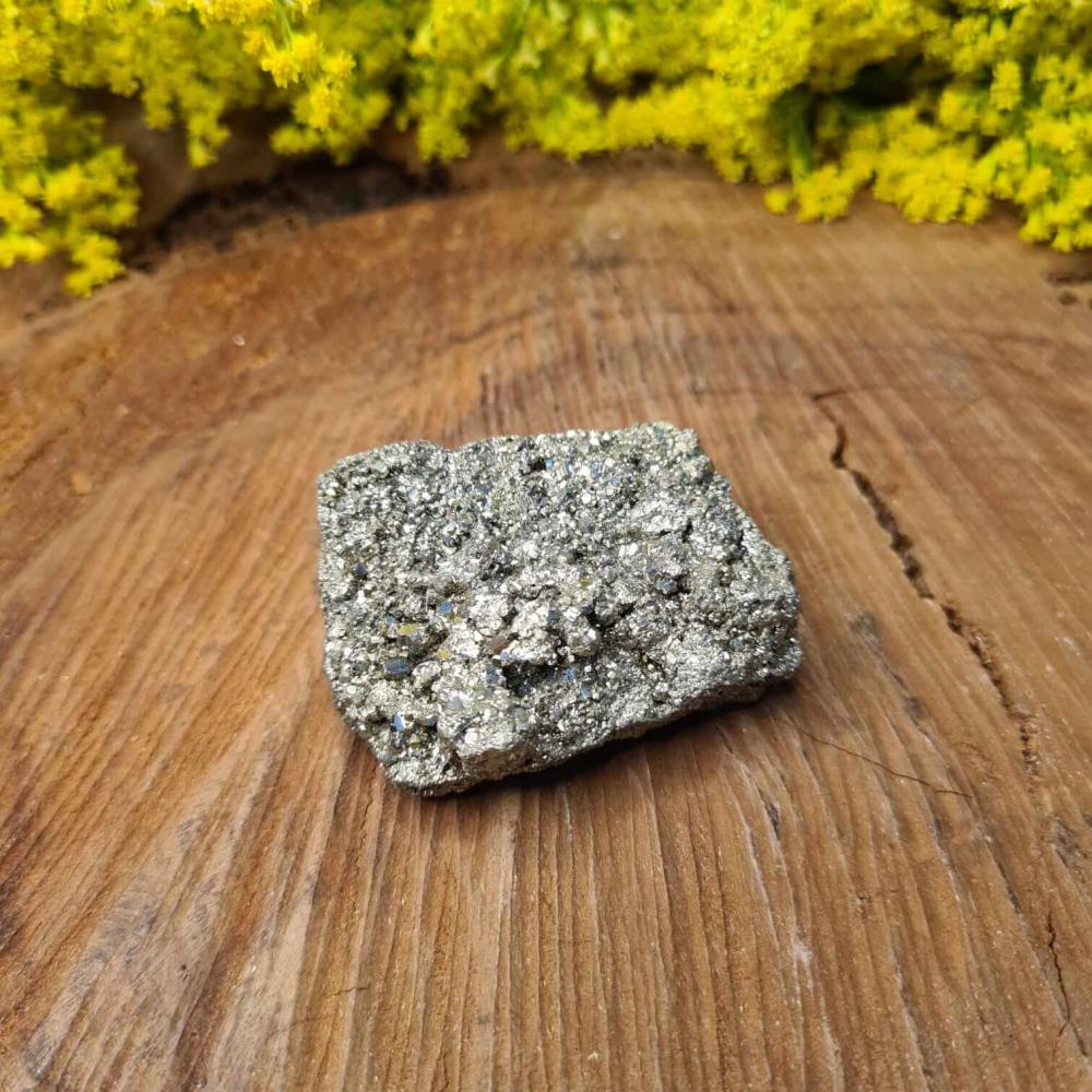 Pedra Pirita Bruta 125 gramas - Prosperidade