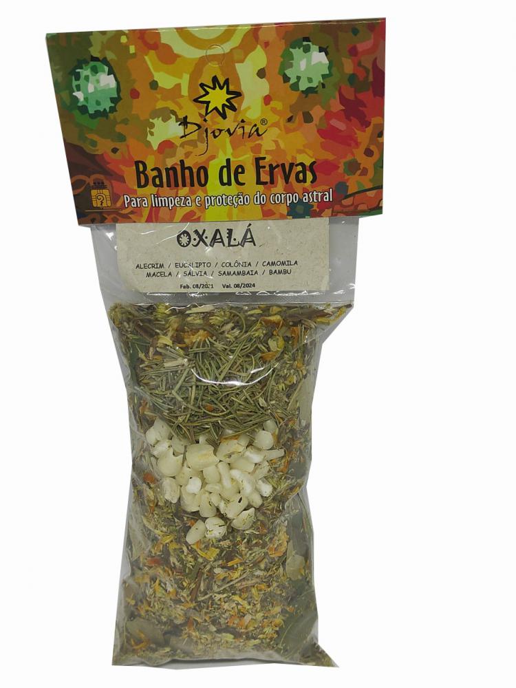 Banho de Ervas Oxalá - Paz, Luz Divina, Harmonia e Felicidade