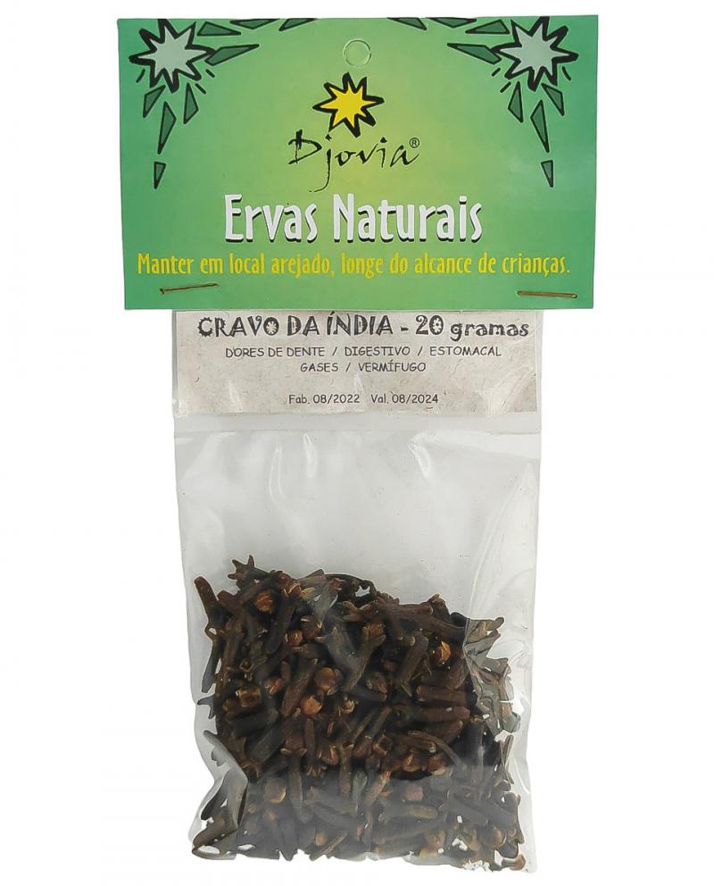 Ervas Naturais Cravo da Índia 20g