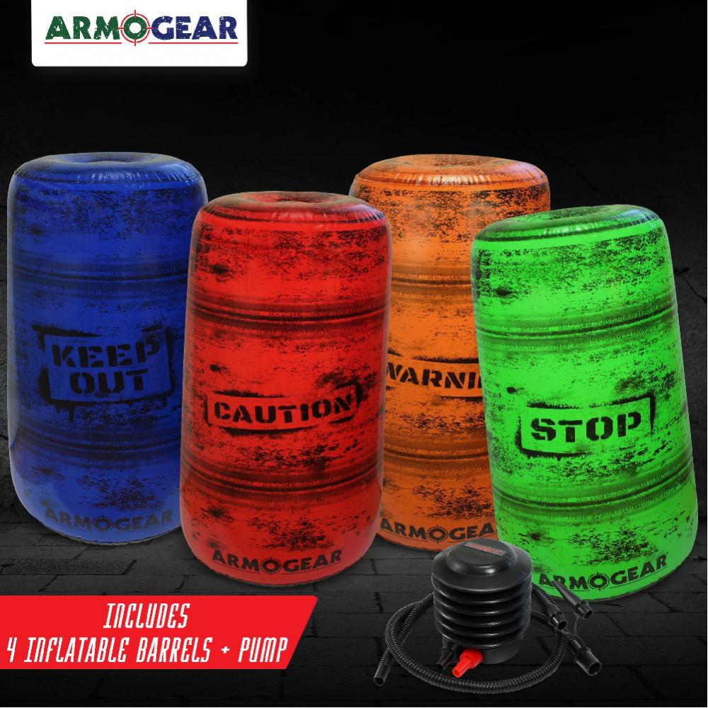 Inflavel ArmoGear Barrels c/ 4 Peças : Comprar Infláveis para Nerf e ...