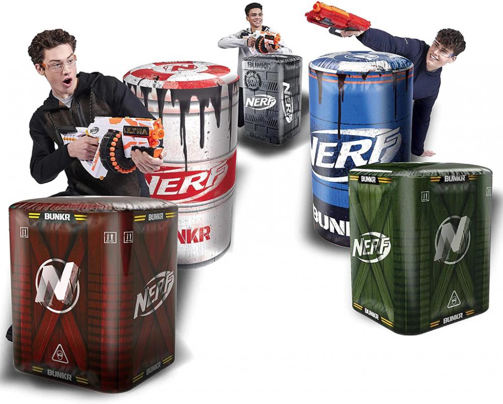 Inflavel Bunkr Royale c/ 5 Peças : Comprar Infláveis para Nerf e Gelbaster