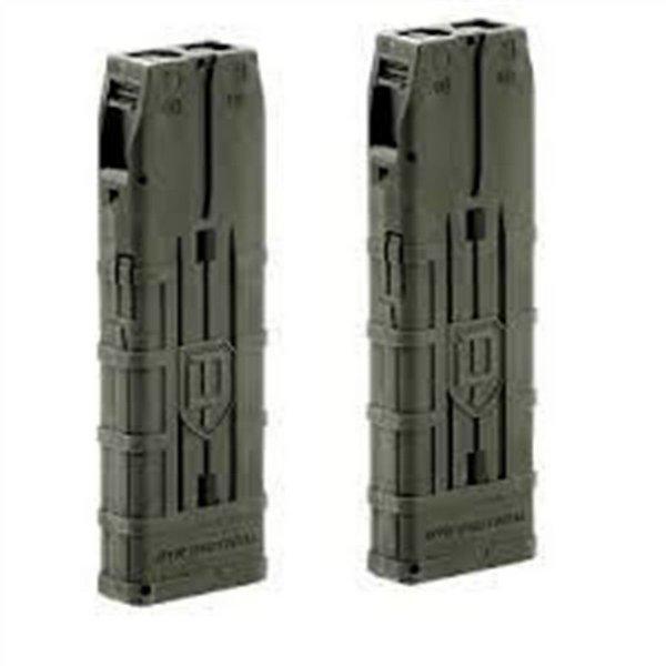 Magazine Dye DAM 20rnd Black. Pack com 02 magazines.