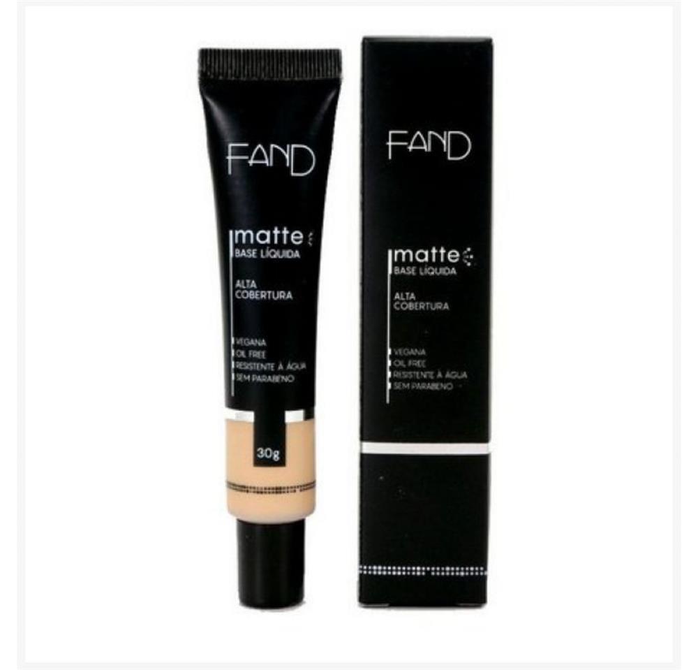 BASE LIQ. MATTE COR 03 FAND 30G : # Marcas - FAND MAKEUP : Make by Bella