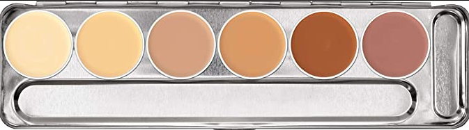 Kryolan Dermacolor Paleta 6 Cores - Modelo Bp3 : # Marcas - Kryolan ...