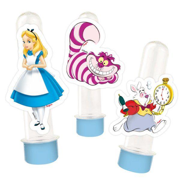 Mini Personagens Alice no País das Maravilhas Regina Festas