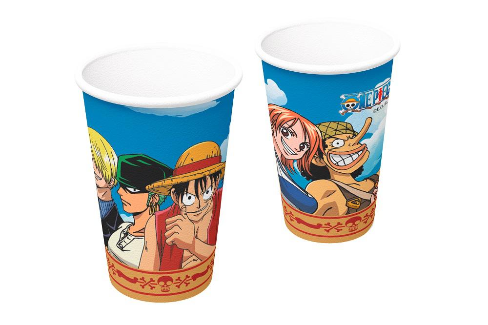 Copo de Papel One Piece Festcolor c/8 unid