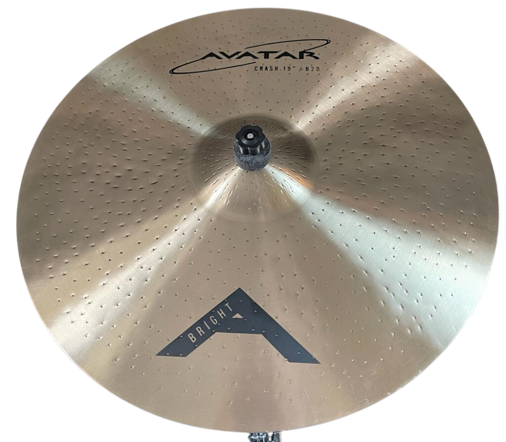 Prato New Crash Avatar Bright 19" : Pratos de Bateria : Batera e Cia ...