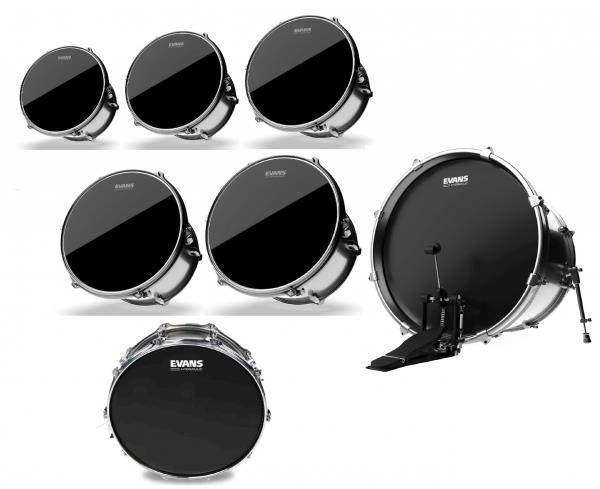 Kit de Peles Evans Hydraulic BLACK 08/10/12/14/16/22/14CX : Peles Evans - Kit de Peles Evans ...