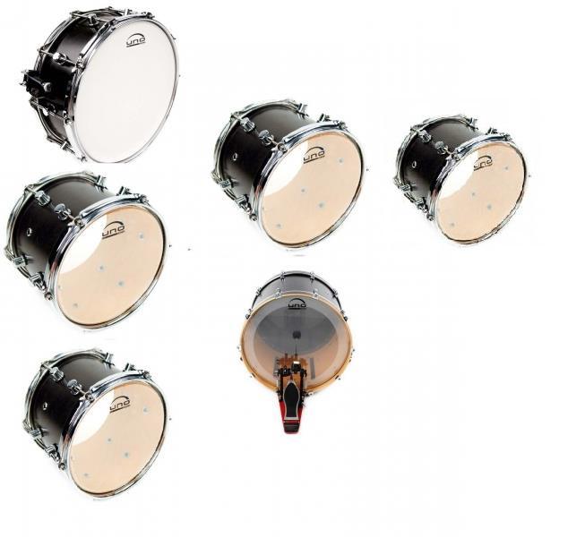 Kit de peles Uno G2 clear 08/10/12/16/22 Eq4 14 HD coated : Peles Uno By Evans - Kit de Peles ...