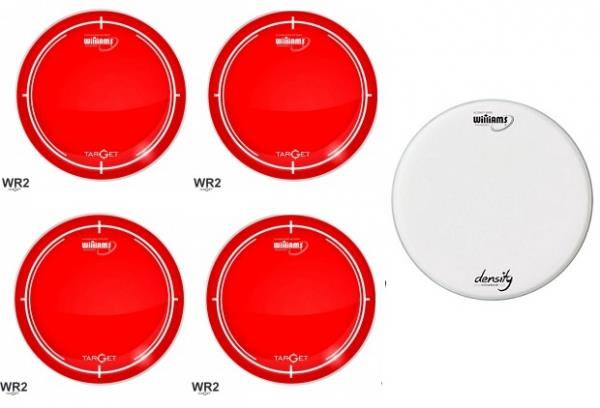 kit de Peles Williams RED WR2 10/12/14/22/14CX : Peles Williams ...