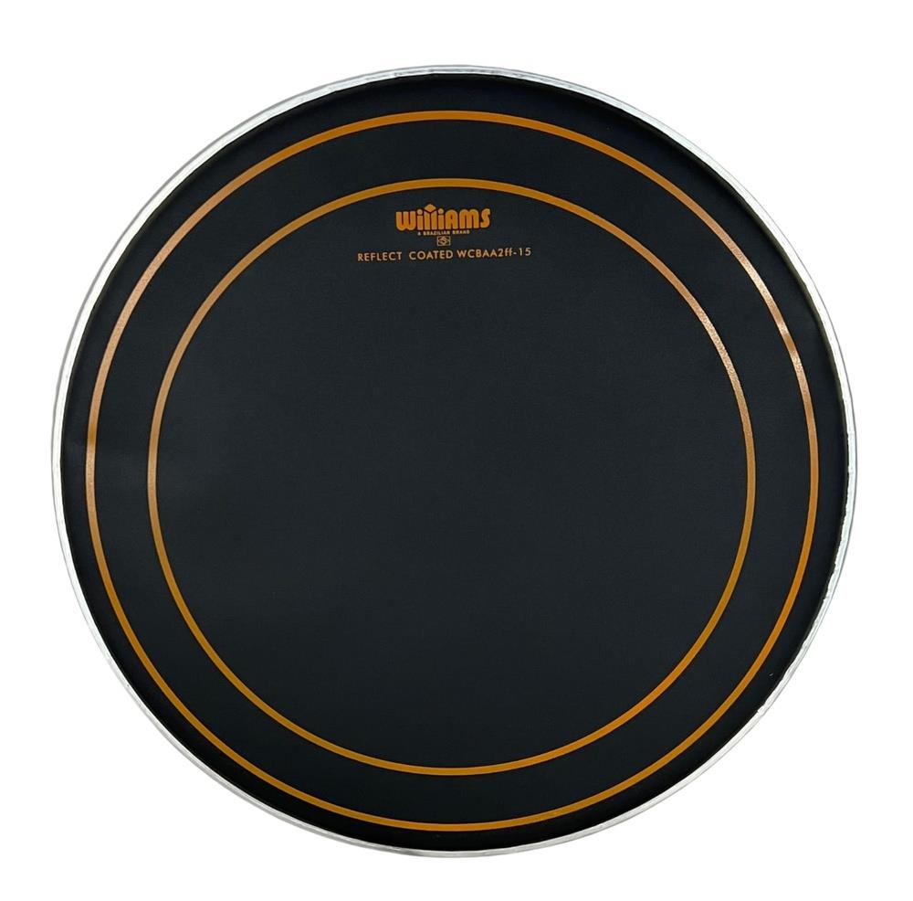 Pele de Bumbo Williams 22 Coated Black