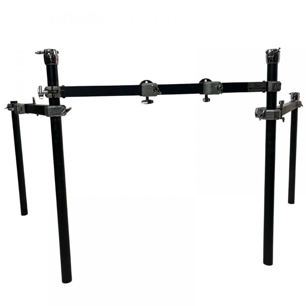 Rack Pearl Black 3 Lados com 4 Clamps e 03 Pcl 100 usado com 2 cases ...